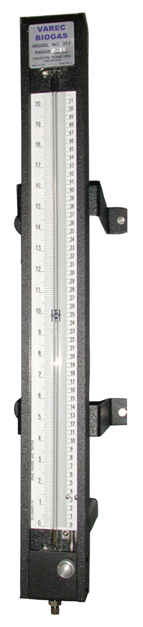 217 Series Well-Tube Manometer – Varec Biogas