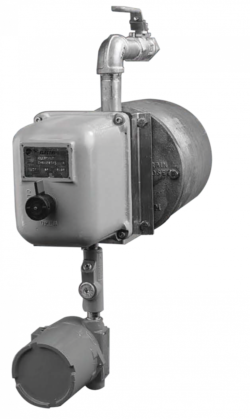 246AT Series Low Pressure Drip Trap with Electric Actuator – Varec Biogas